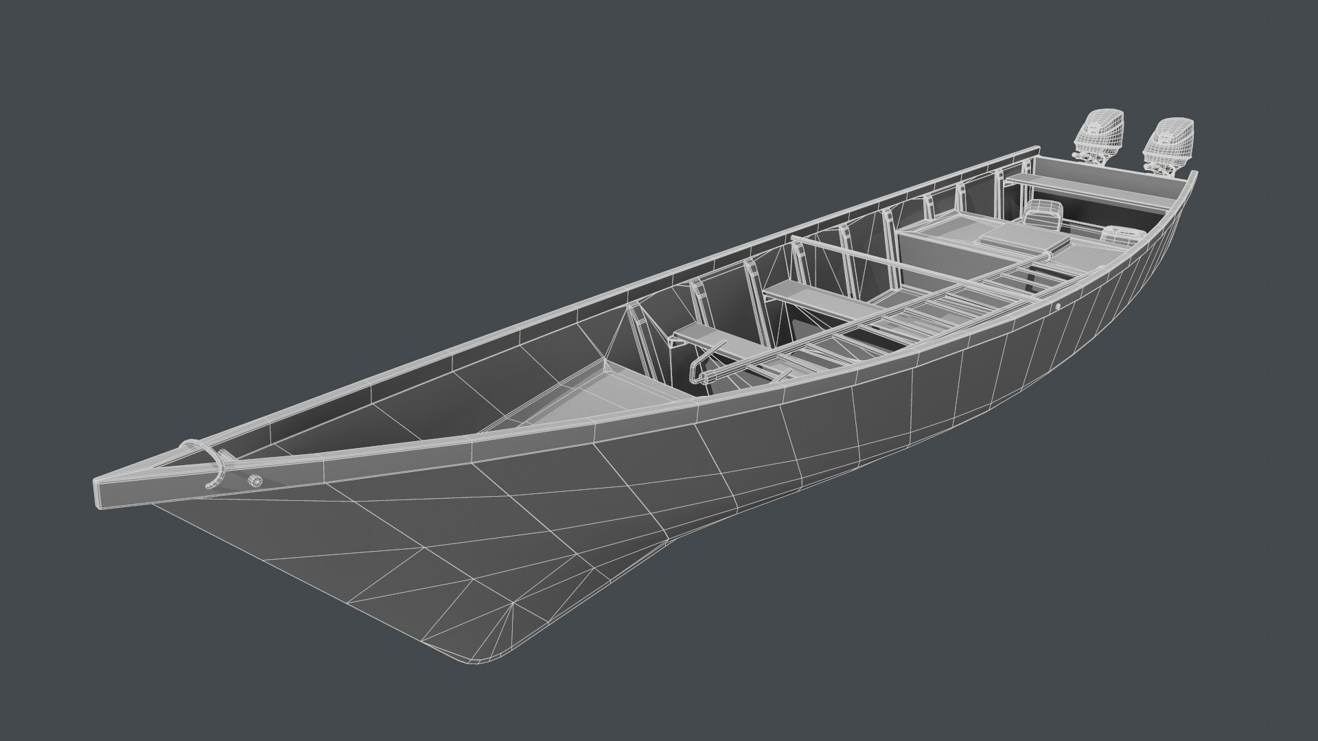 3D Pirate Speed Boat - TurboSquid 2216069