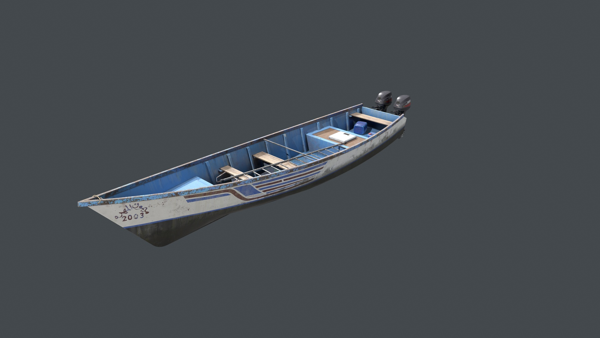 3D Pirate Speed Boat - TurboSquid 2216069