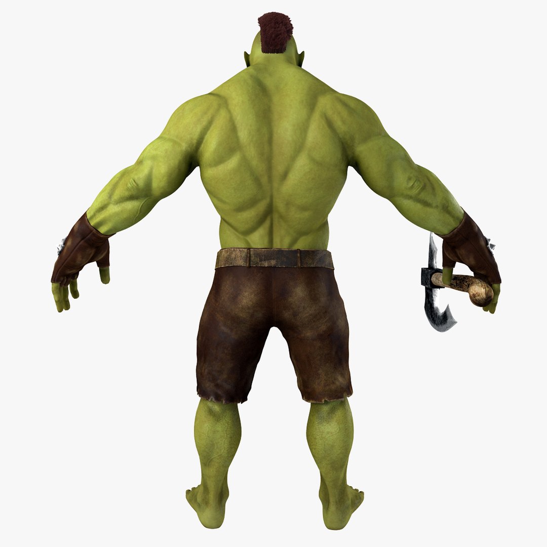 orc rigged ma