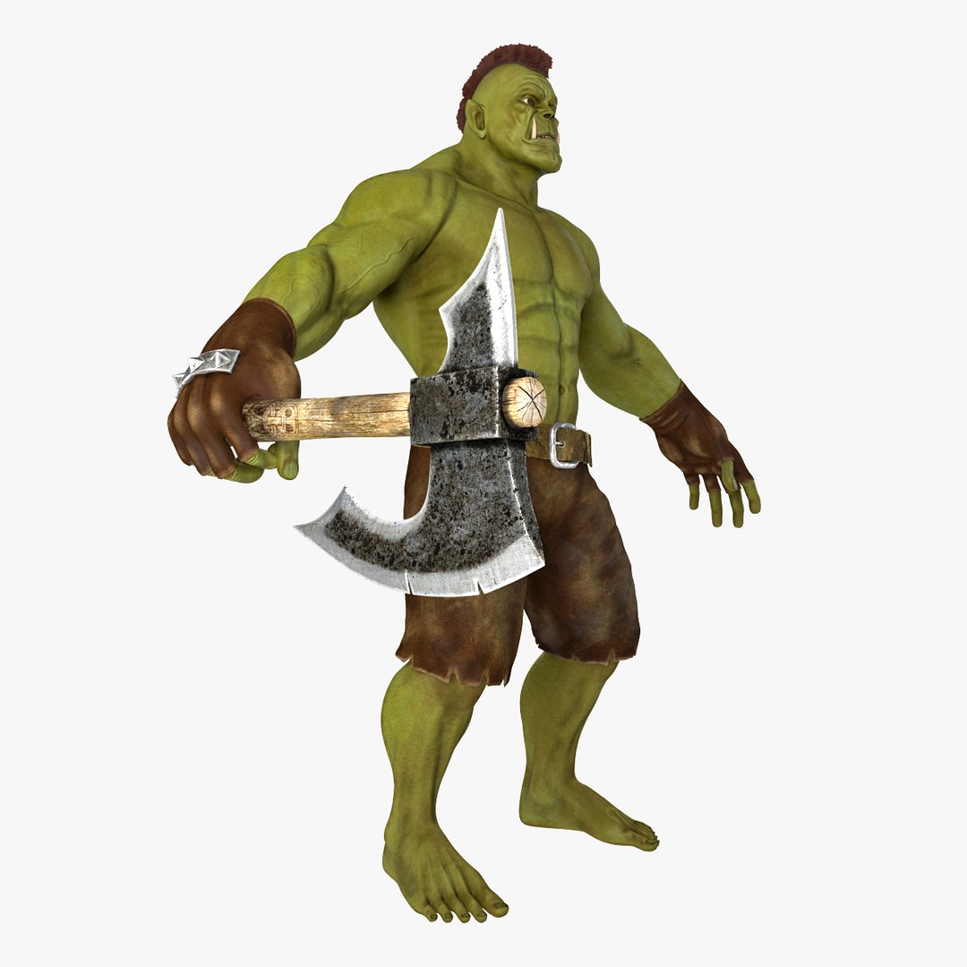 orc rigged ma