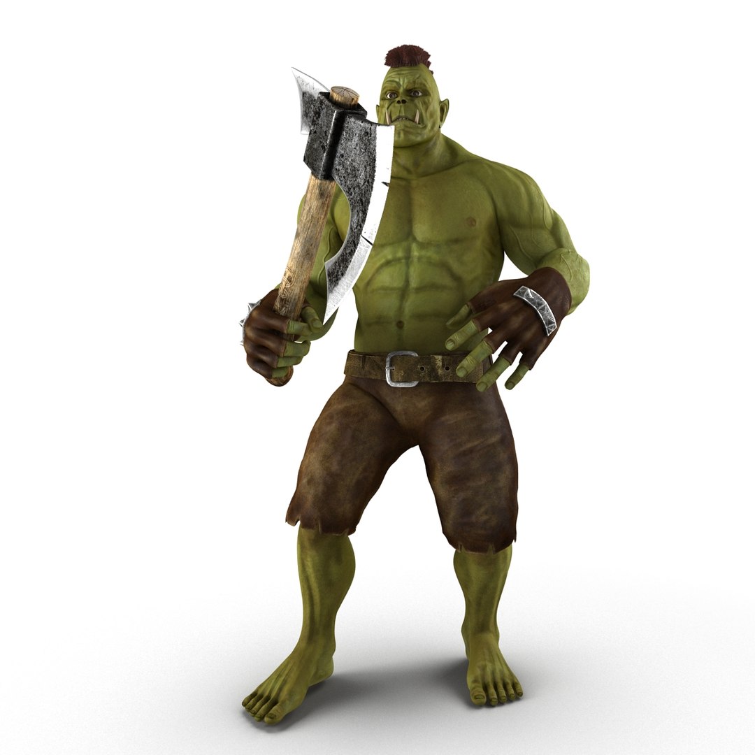 orc rigged ma