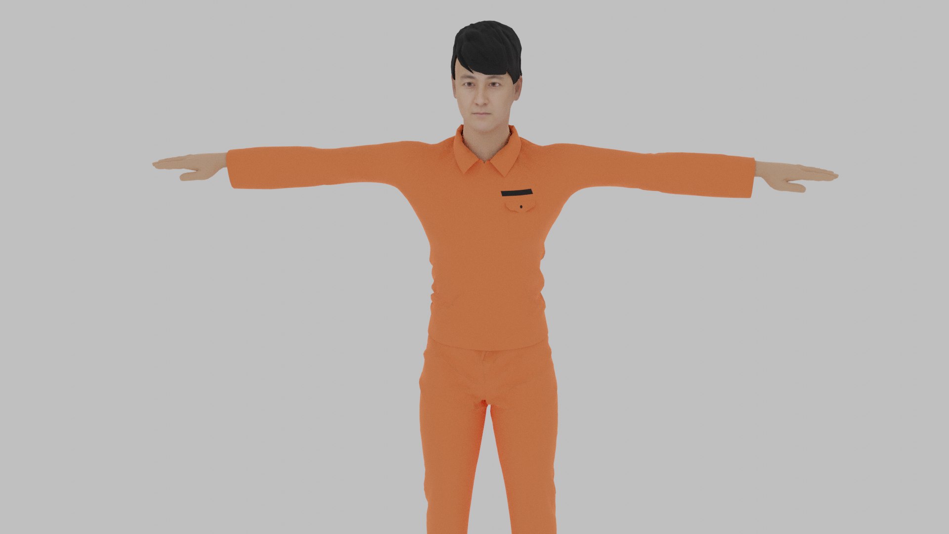Prisoner 3D Model - TurboSquid 2021562