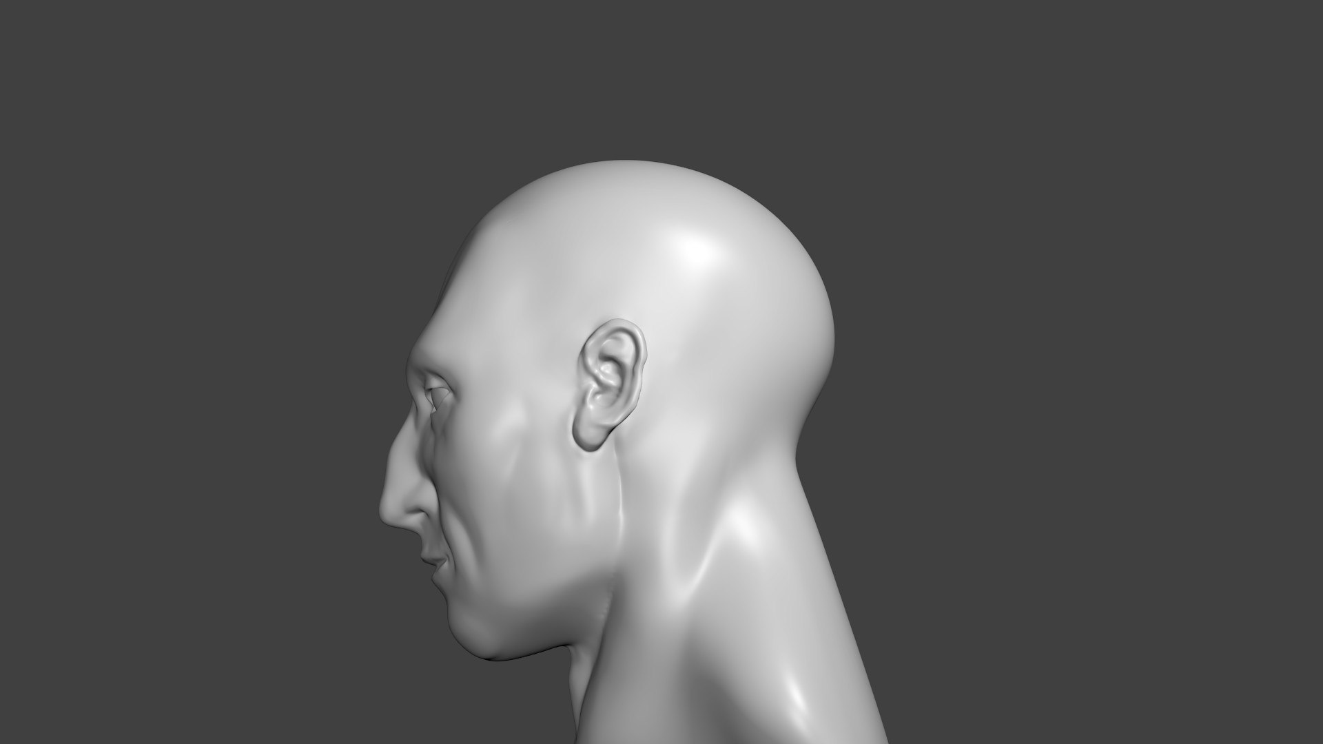 3d Model Human Head