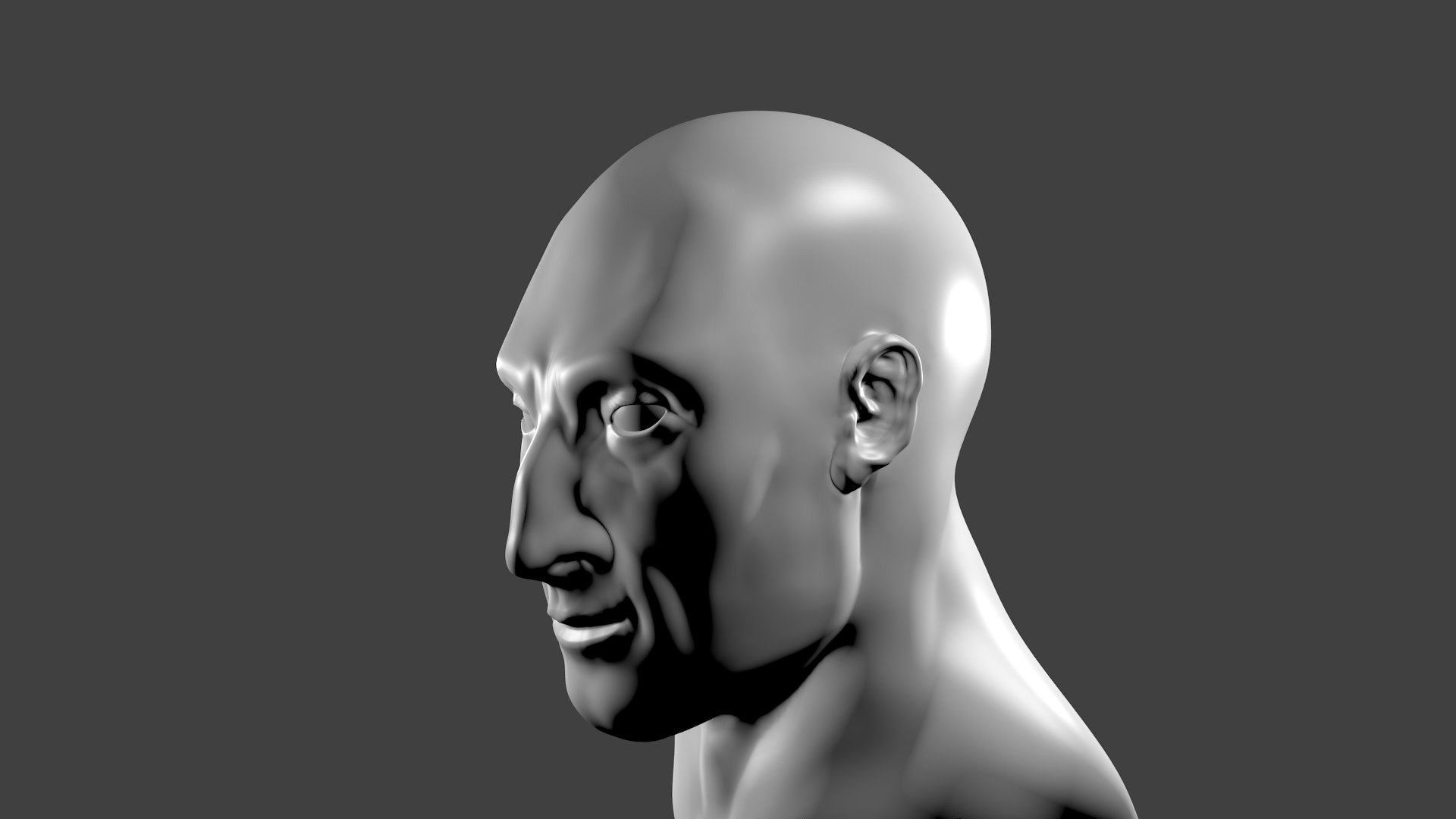 3d Model Human Head