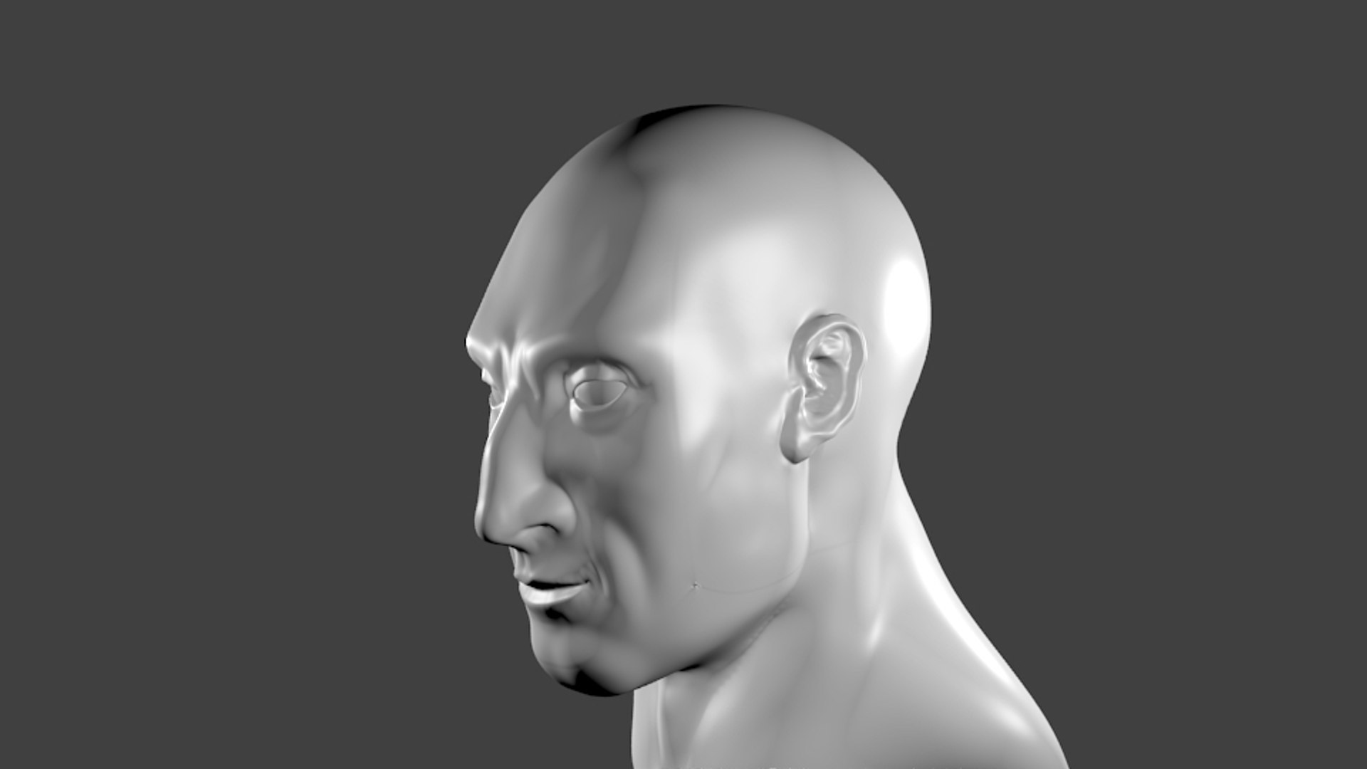 3d Model Human Head