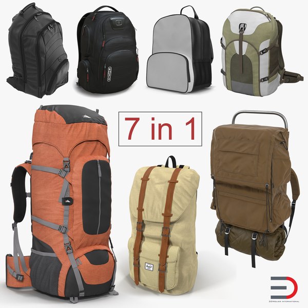 3ds max backpacks v1