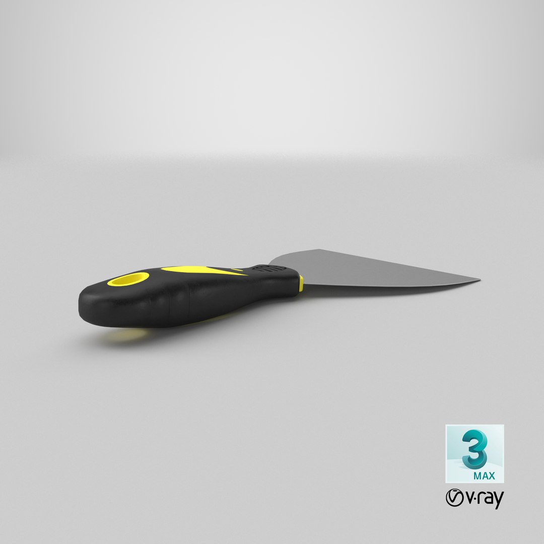 3D Paint Scraper 04 Clean And Dirty - TurboSquid 2098331