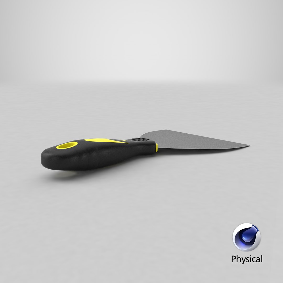 3D Paint Scraper 04 Clean and Dirty - TurboSquid 2098331