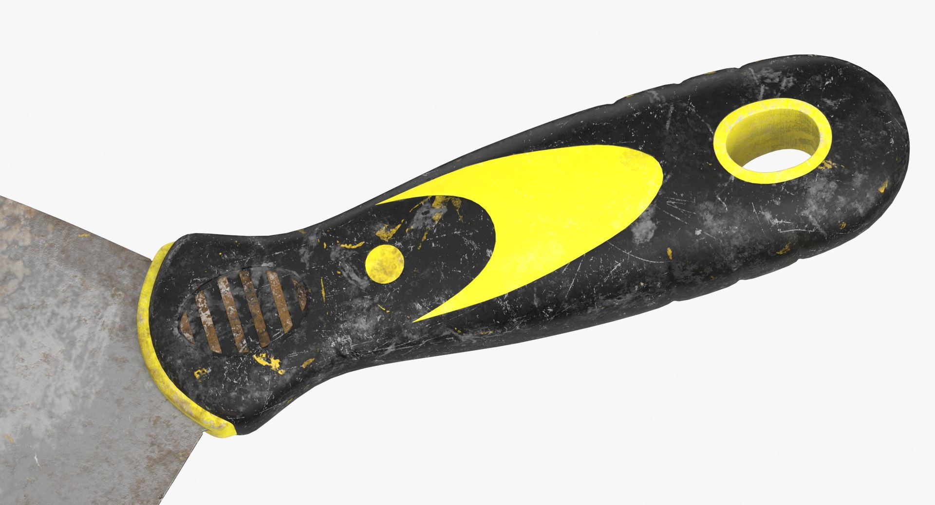 3D Paint Scraper 04 Clean And Dirty - TurboSquid 2098331