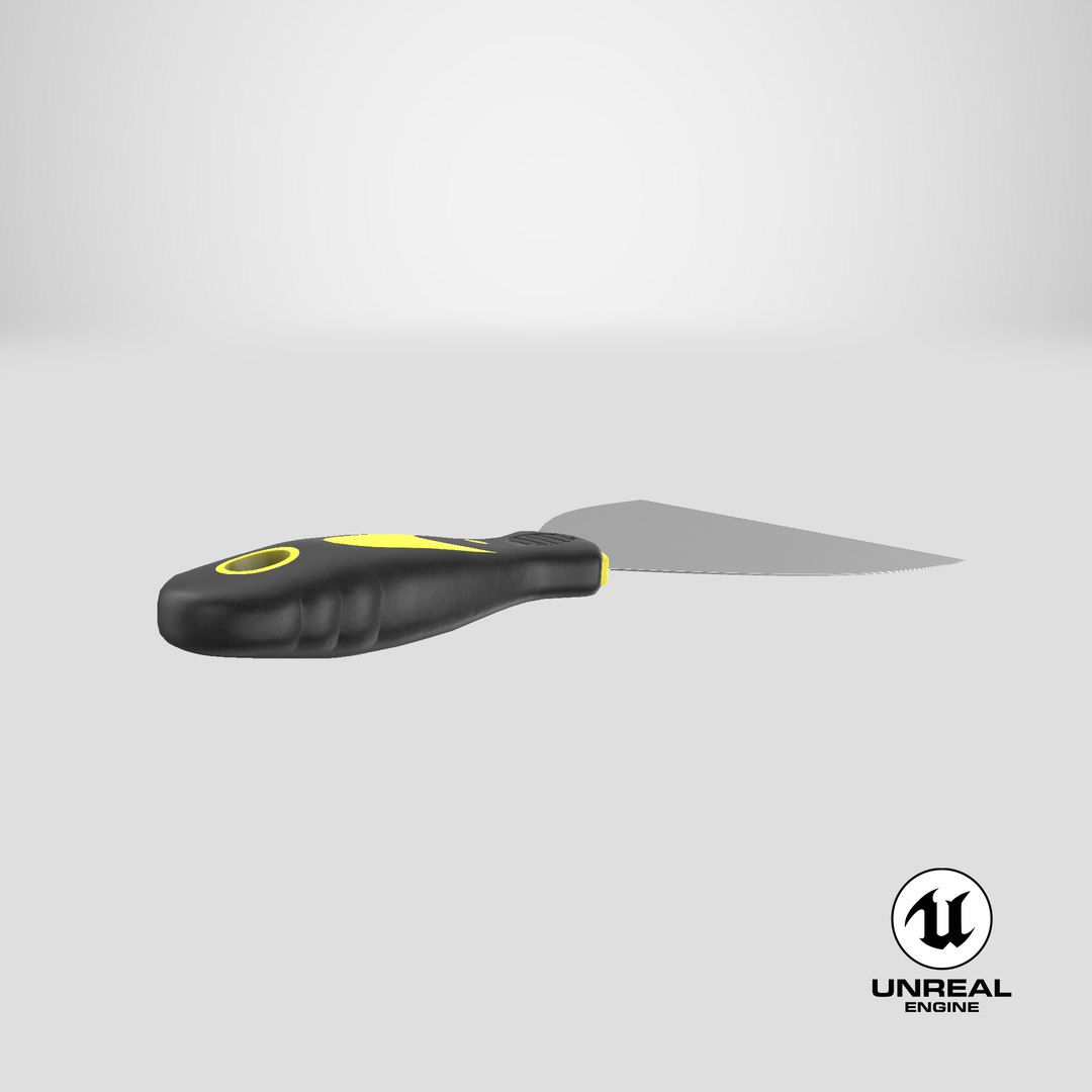 3D Paint Scraper 04 Clean And Dirty - TurboSquid 2098331