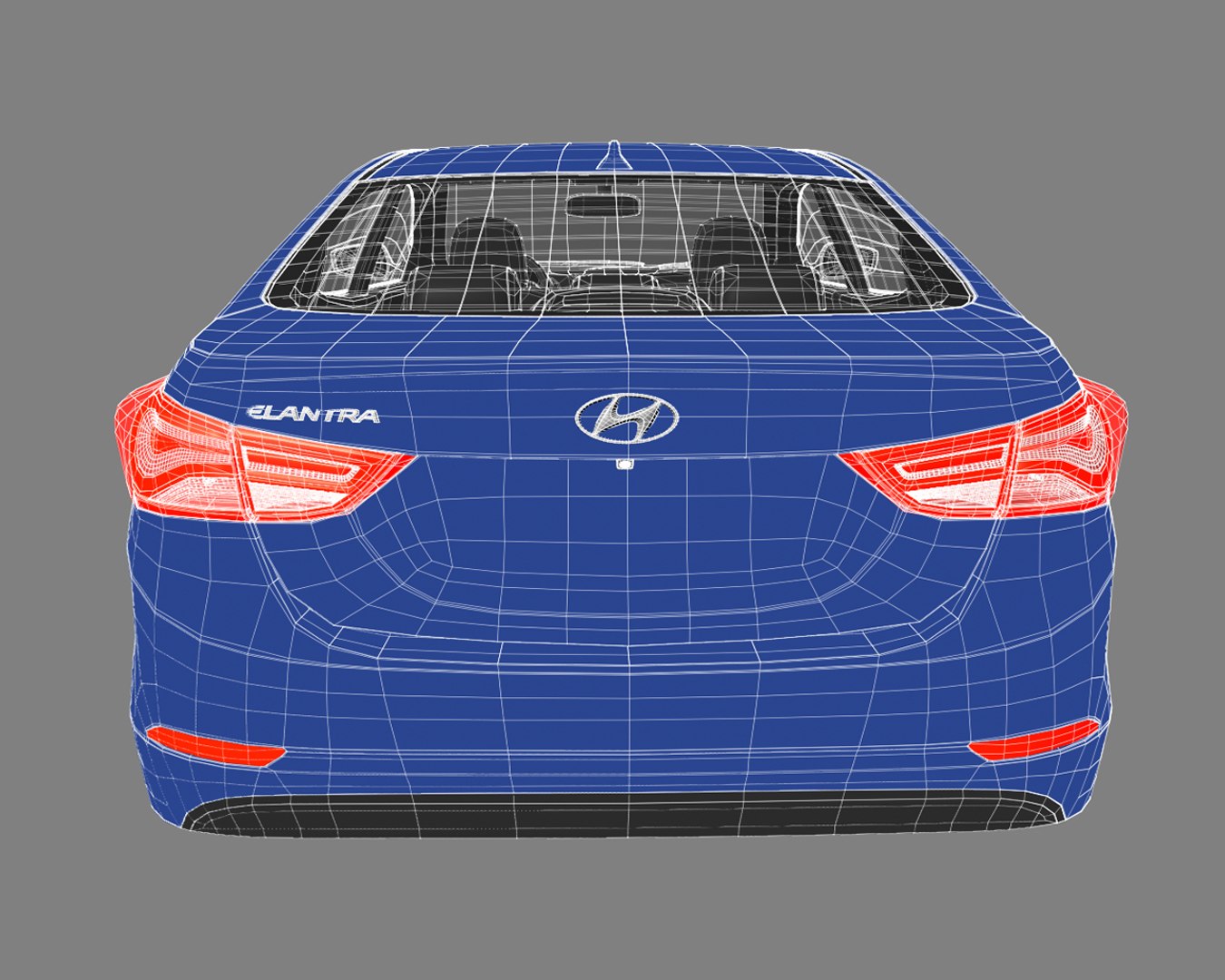 Hyundai Elantra Sedan 3d 3ds