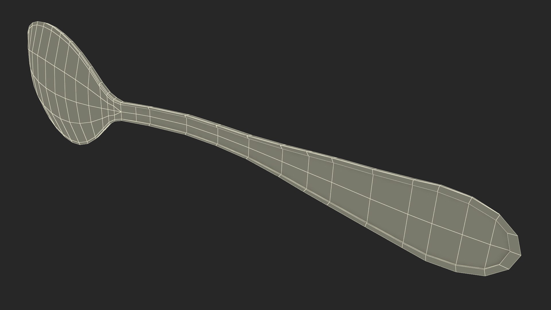 Golden Spoon Model - TurboSquid 2040344