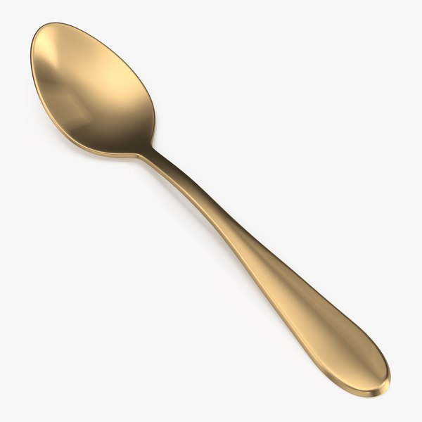 Golden Spoon model - TurboSquid 2040344