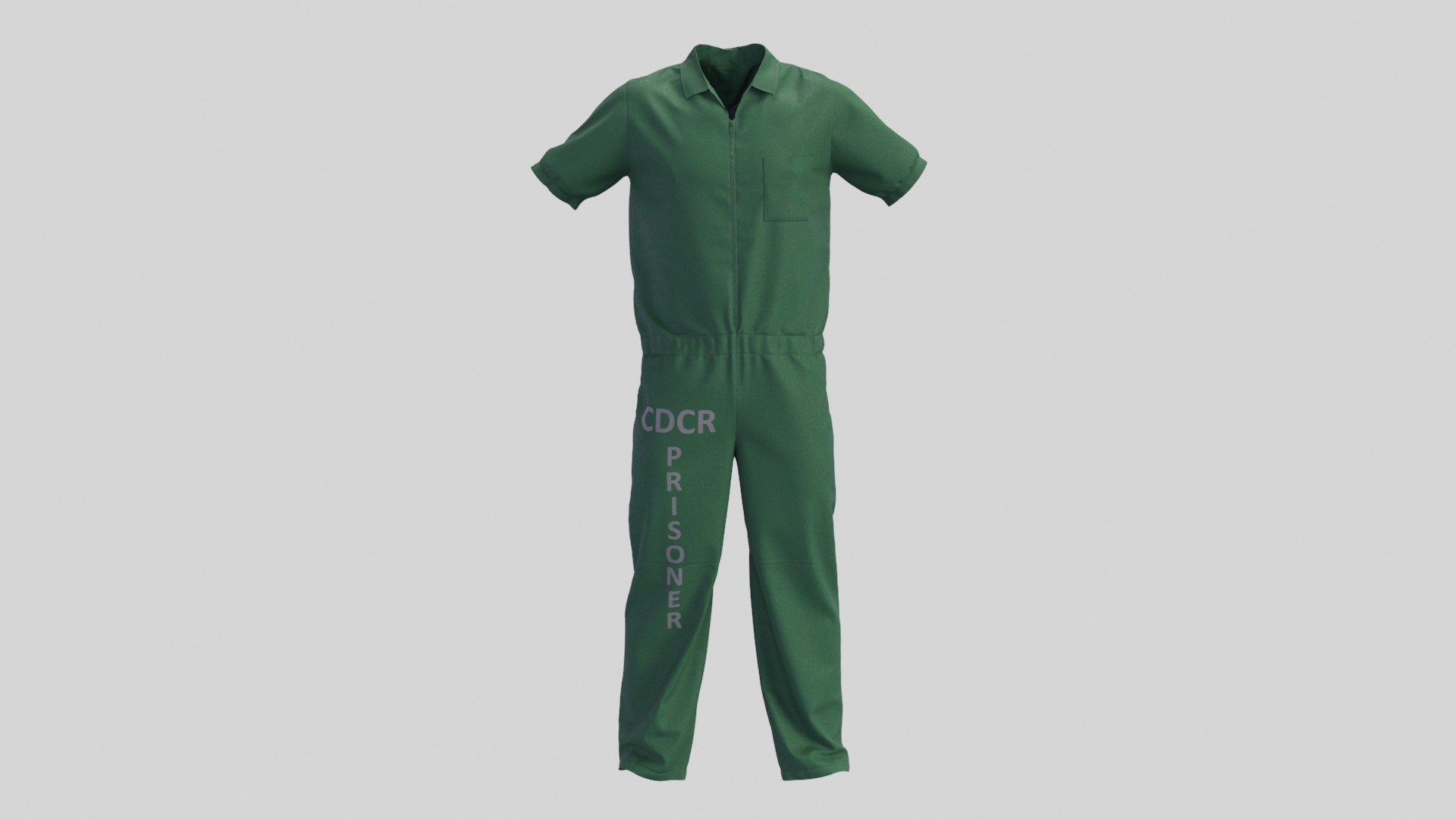 3D CDCR Prison Overalls Collection Model - TurboSquid 2052388