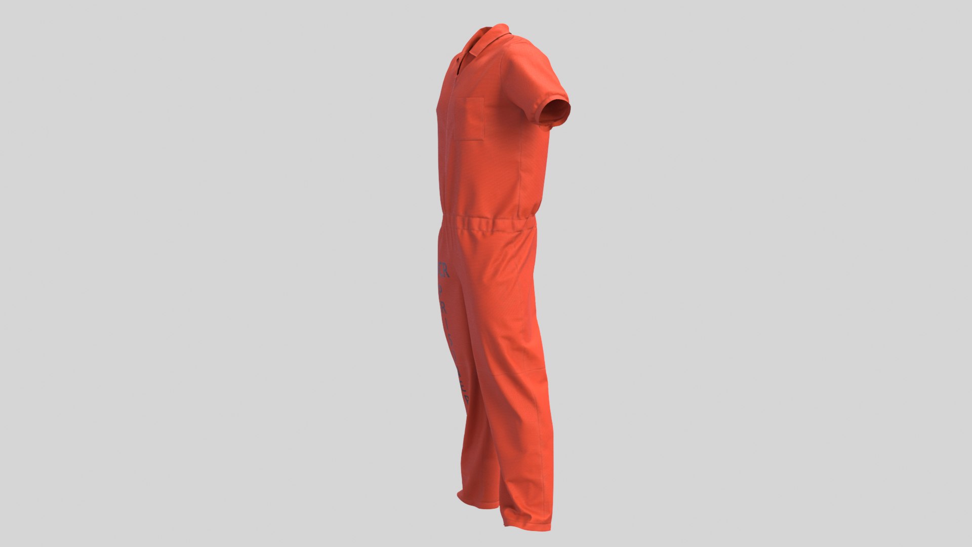 3D CDCR Prison Overalls Collection model - TurboSquid 2052388