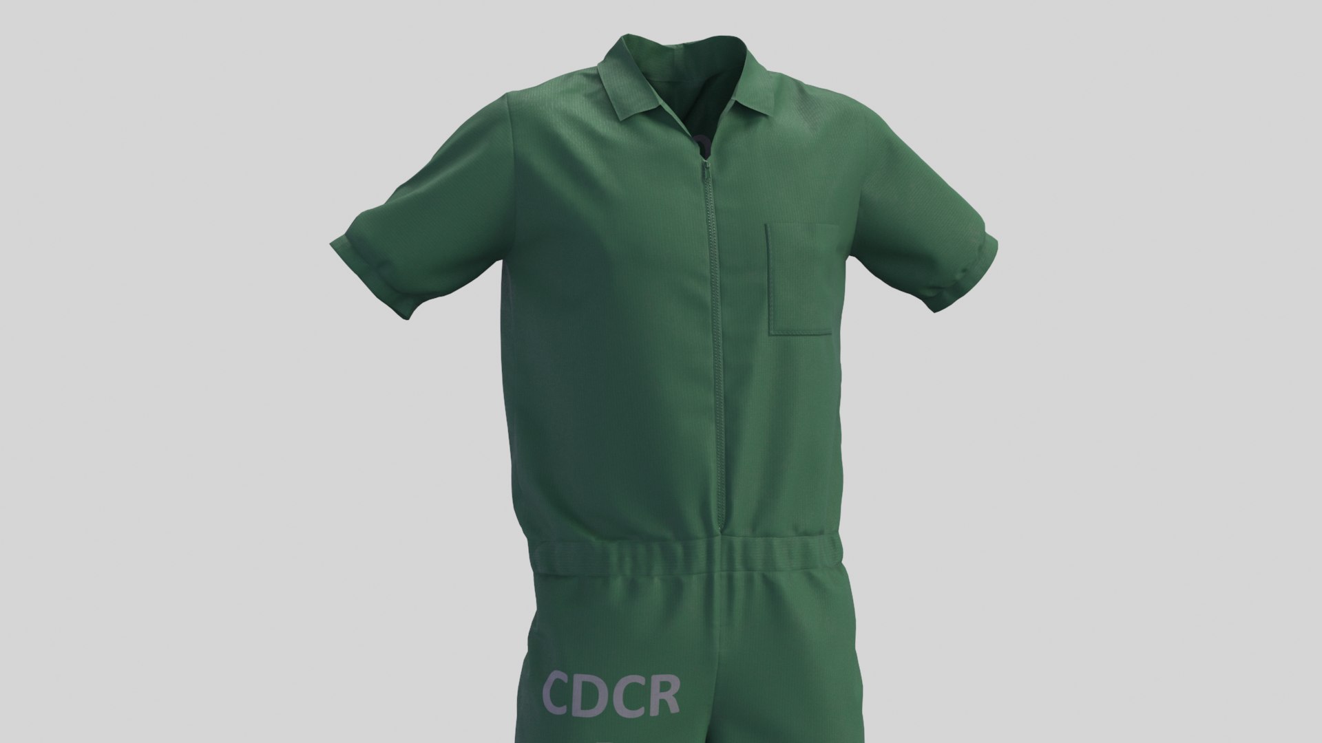 3D CDCR Prison Overalls Collection Model - TurboSquid 2052388
