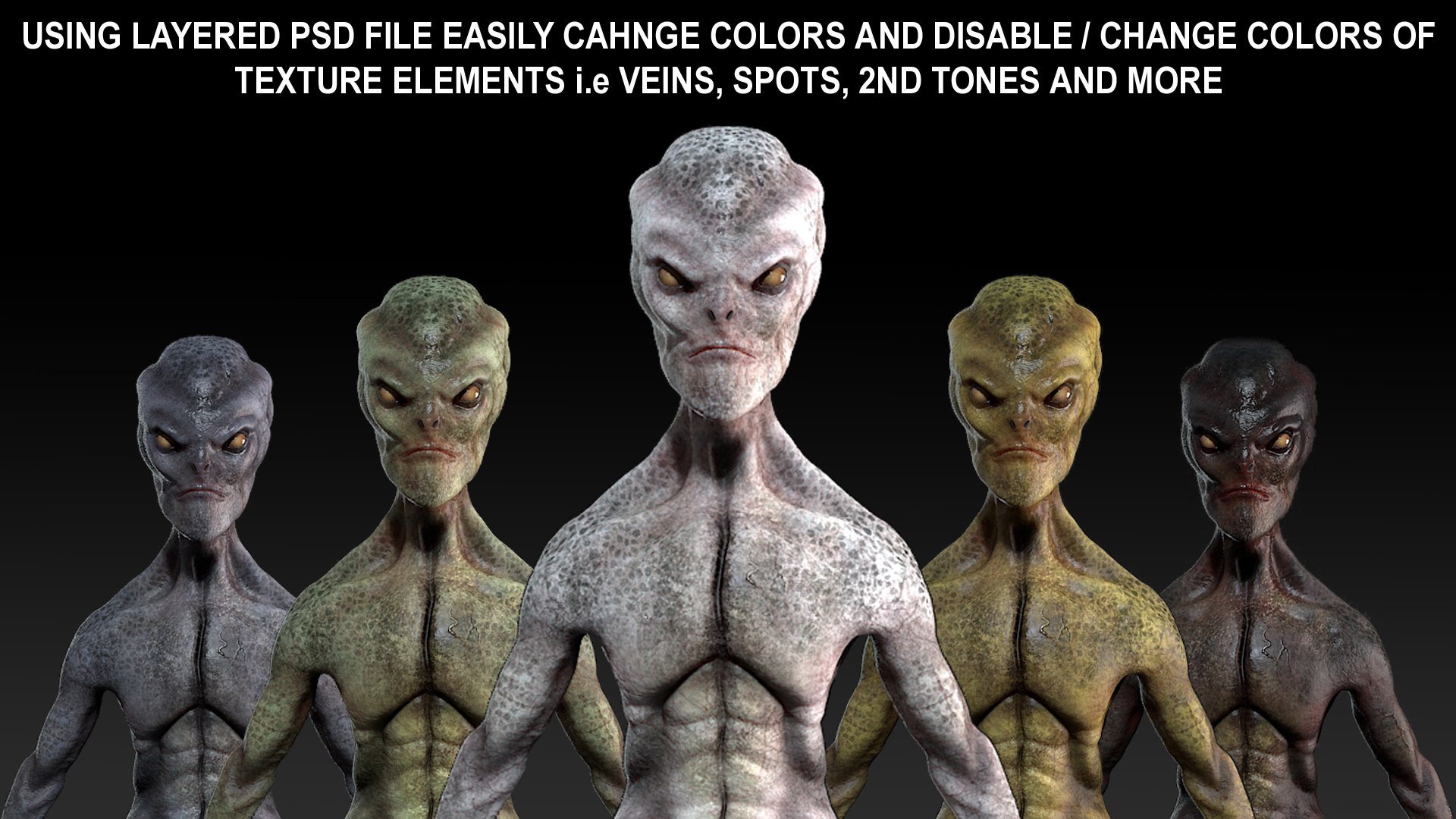 Alien Creature 3D Model - TurboSquid 2145047