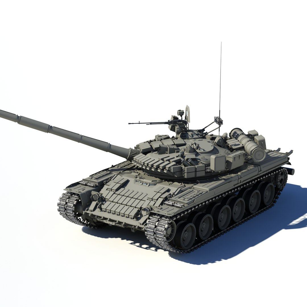 T-80 T-80bv 3d Model
