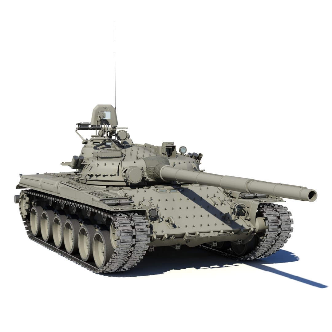 T-80 T-80bv 3d Model