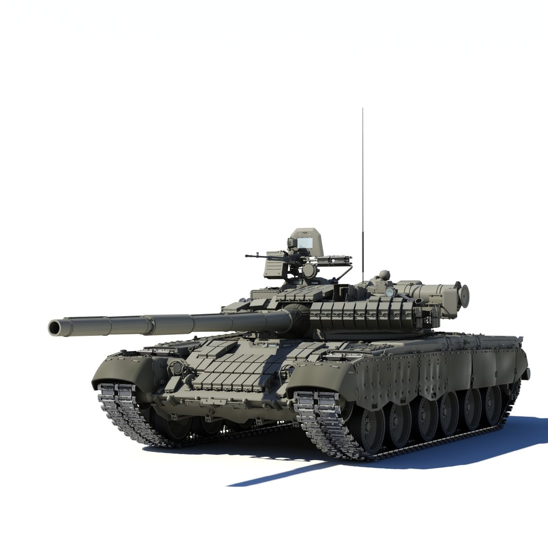 T-80 T-80bv 3d Model