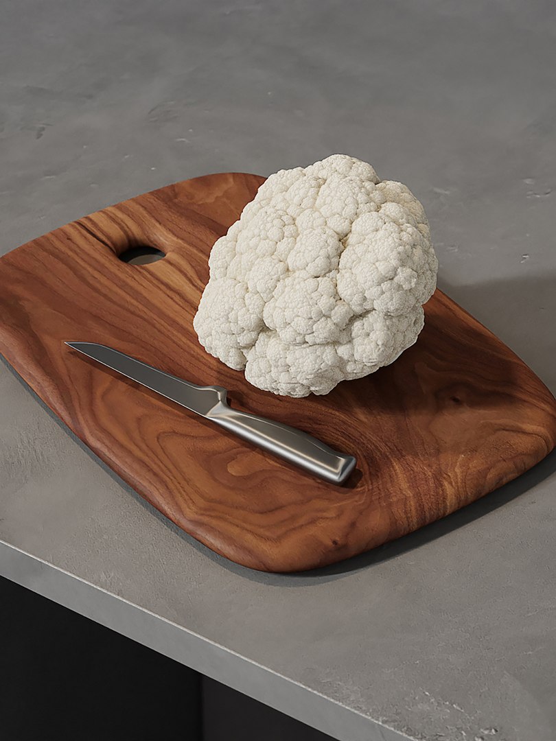 3D Cauliflower - TurboSquid 2155560