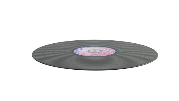 3D VINYL DISC model - TurboSquid 1860291