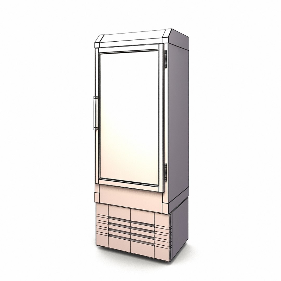 Refrigerating Freezer 3d Model