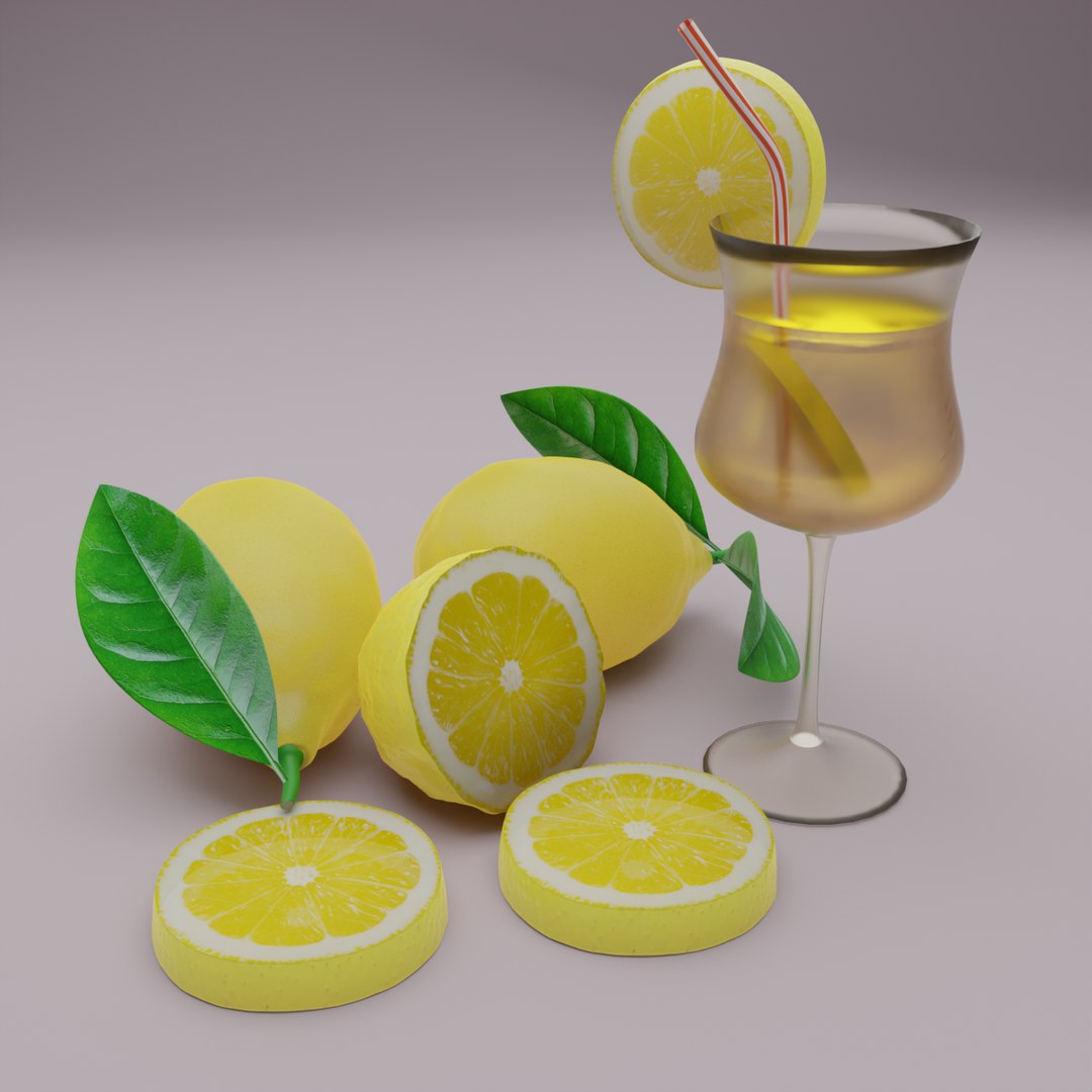 Lemon 3D Model 3D Model - TurboSquid 2096450
