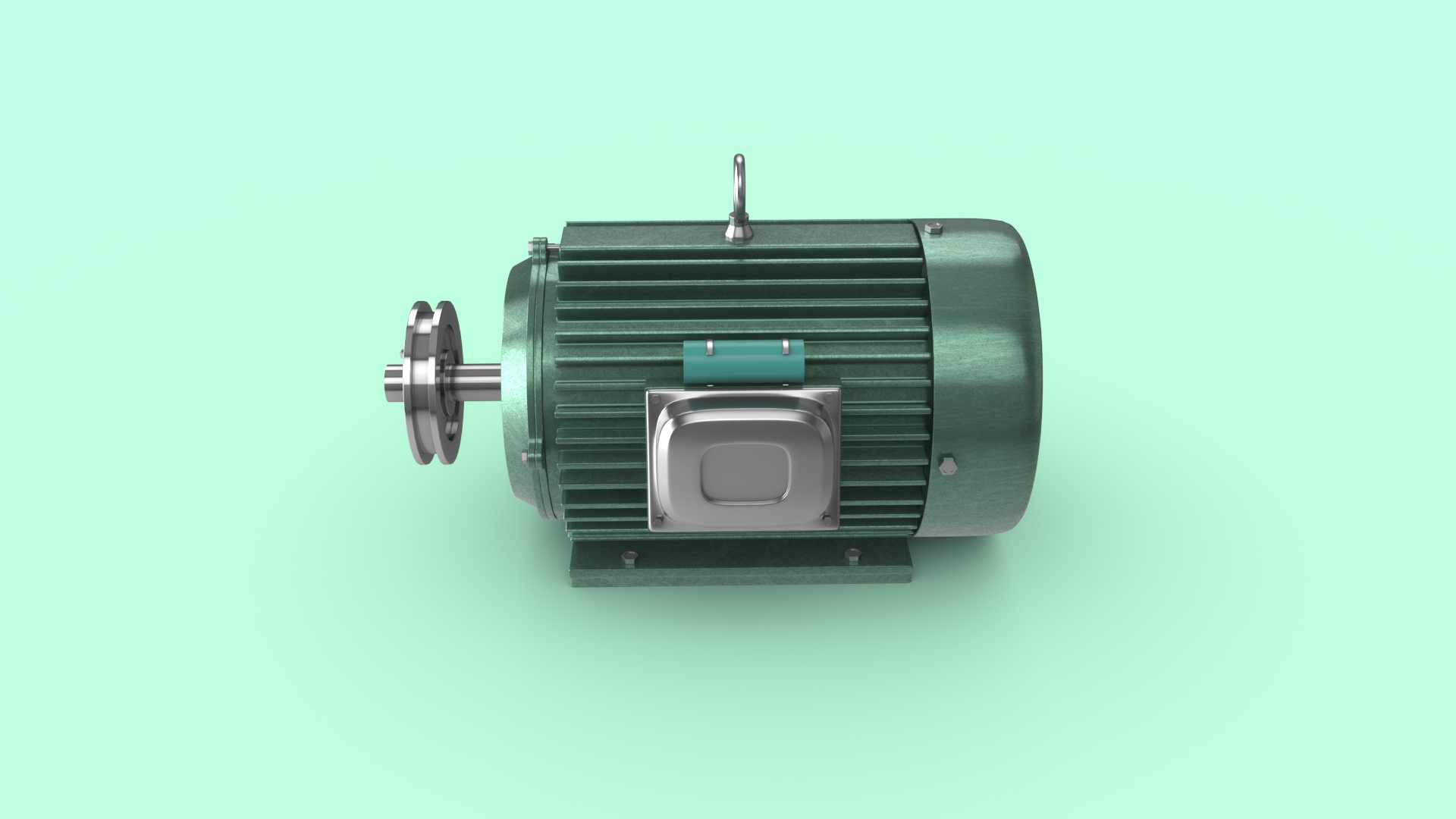 3D Electric Motor Model - TurboSquid 2327113
