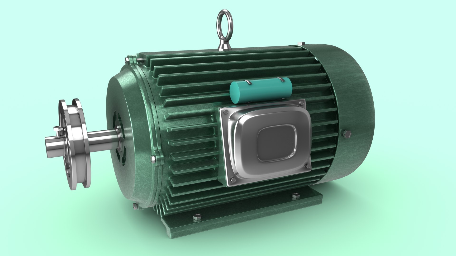 3D Electric Motor Model - TurboSquid 2327113