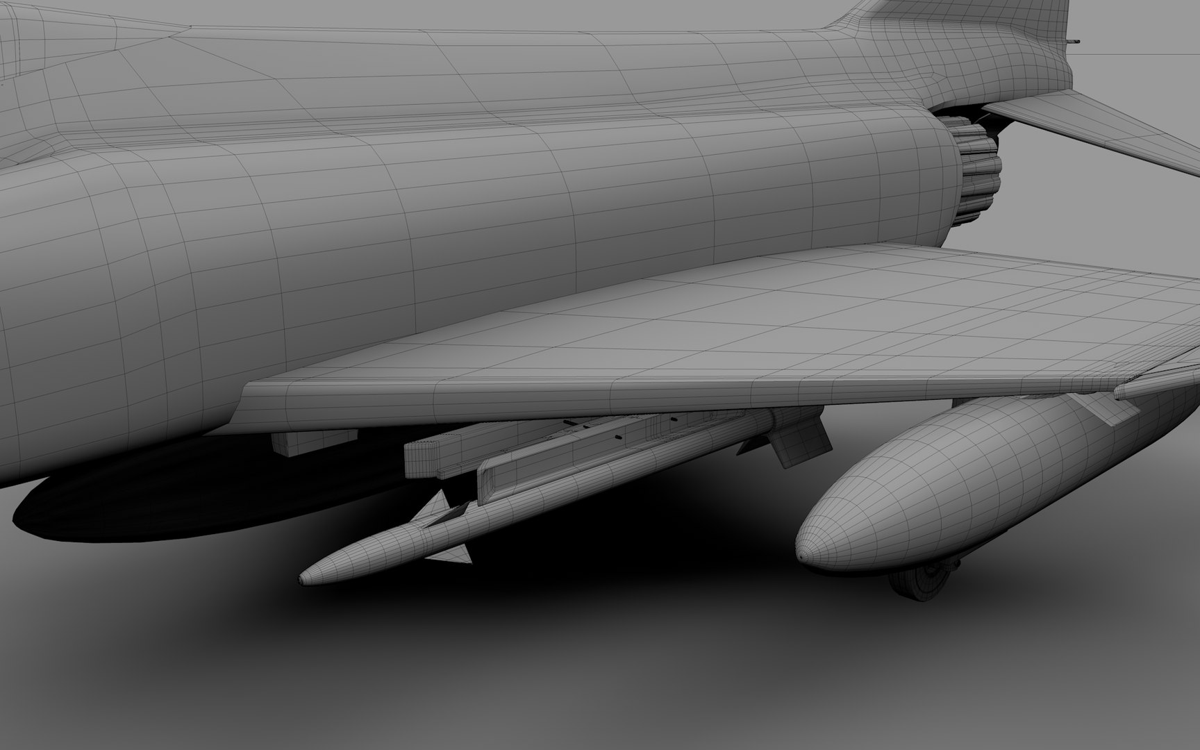 Mcdonnell douglas f-4 3D model - TurboSquid 1671877
