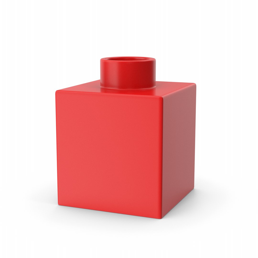 Brick Toy 1x1 3D - TurboSquid 2185544
