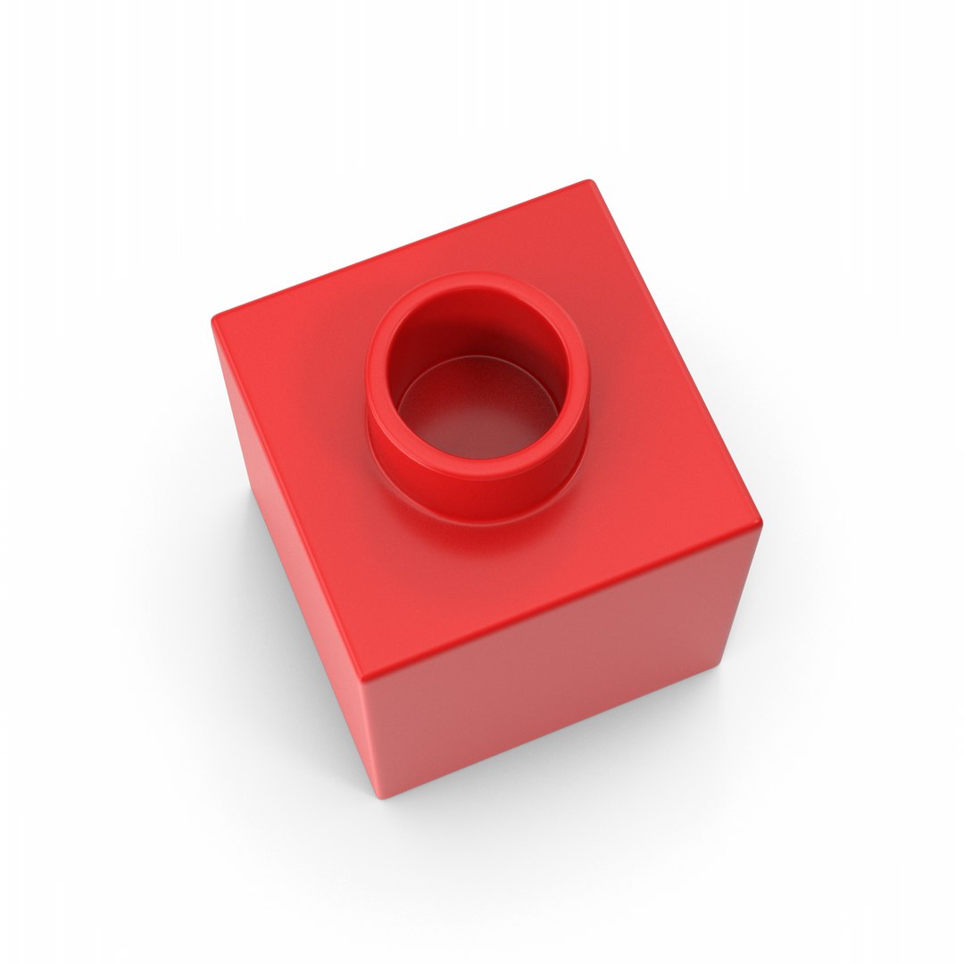 Brick Toy 1x1 3D - TurboSquid 2185544