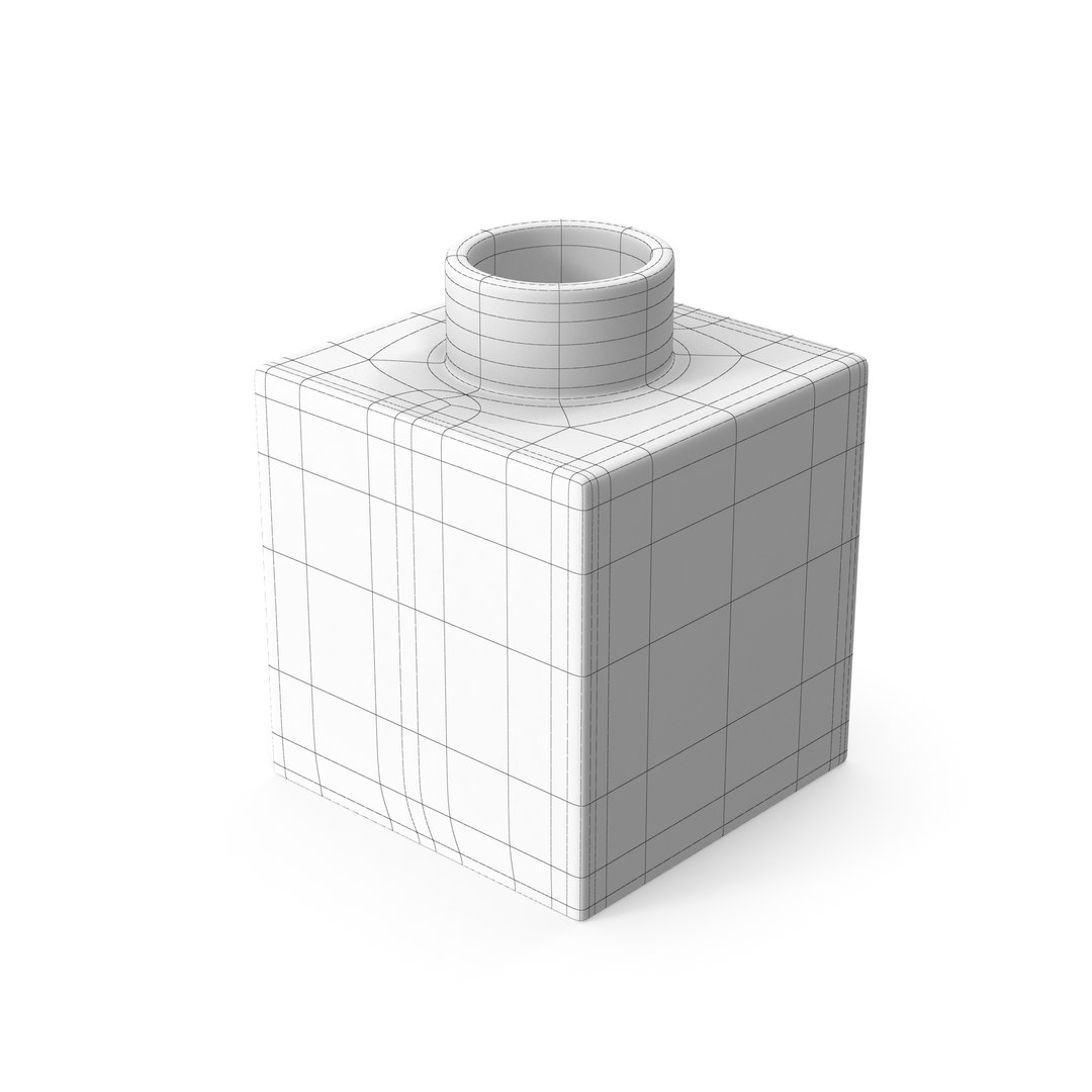 Brick Toy 1x1 3D - TurboSquid 2185544