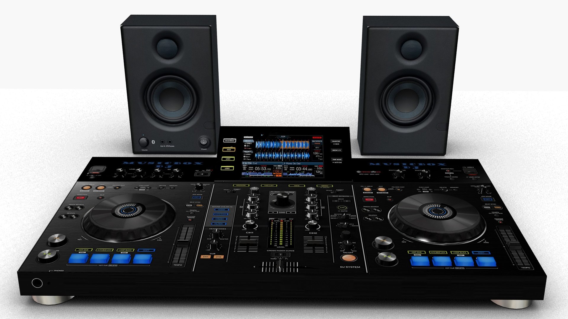 3D model dj music - TurboSquid 1705135