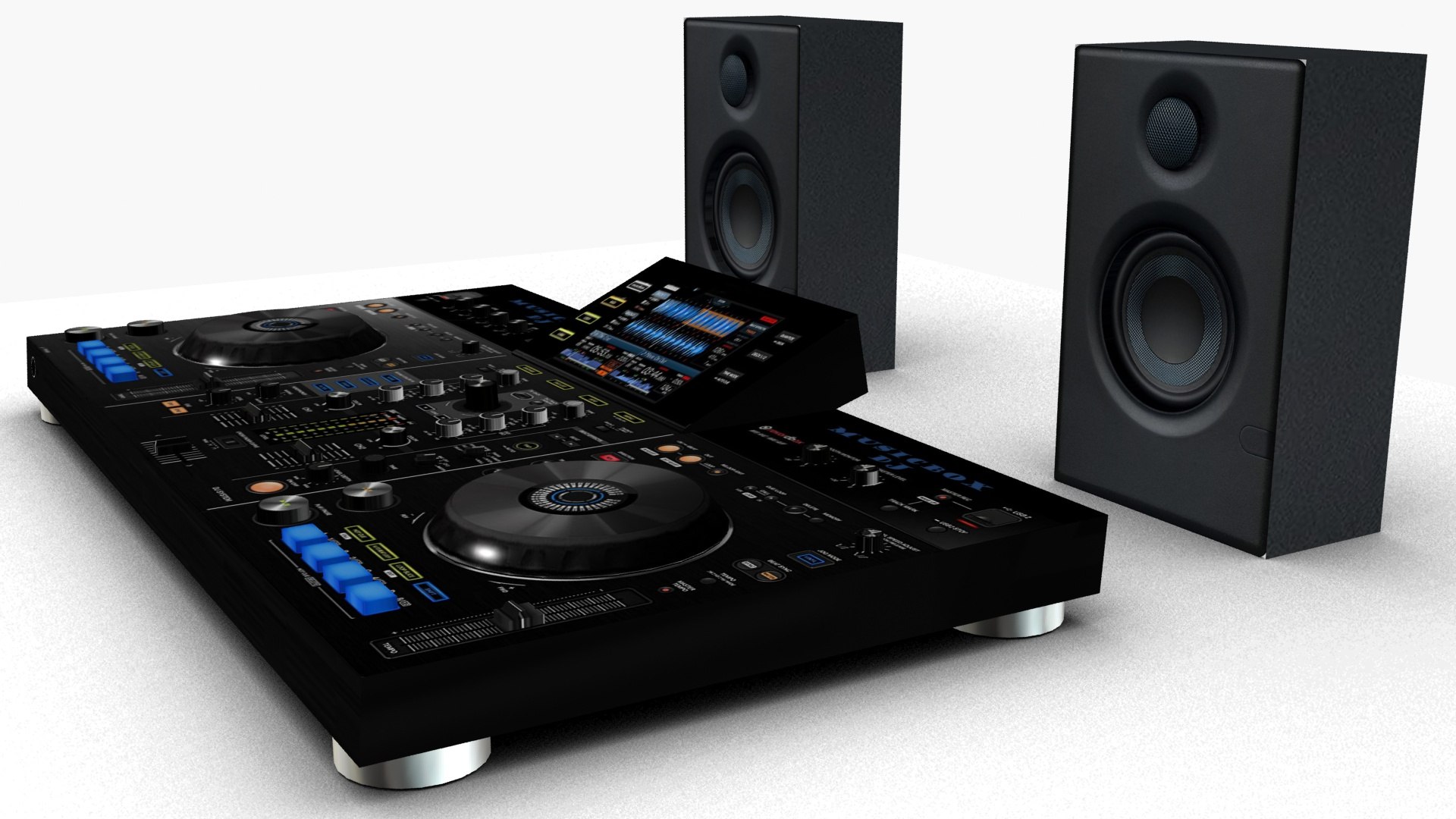 3D model dj music - TurboSquid 1705135
