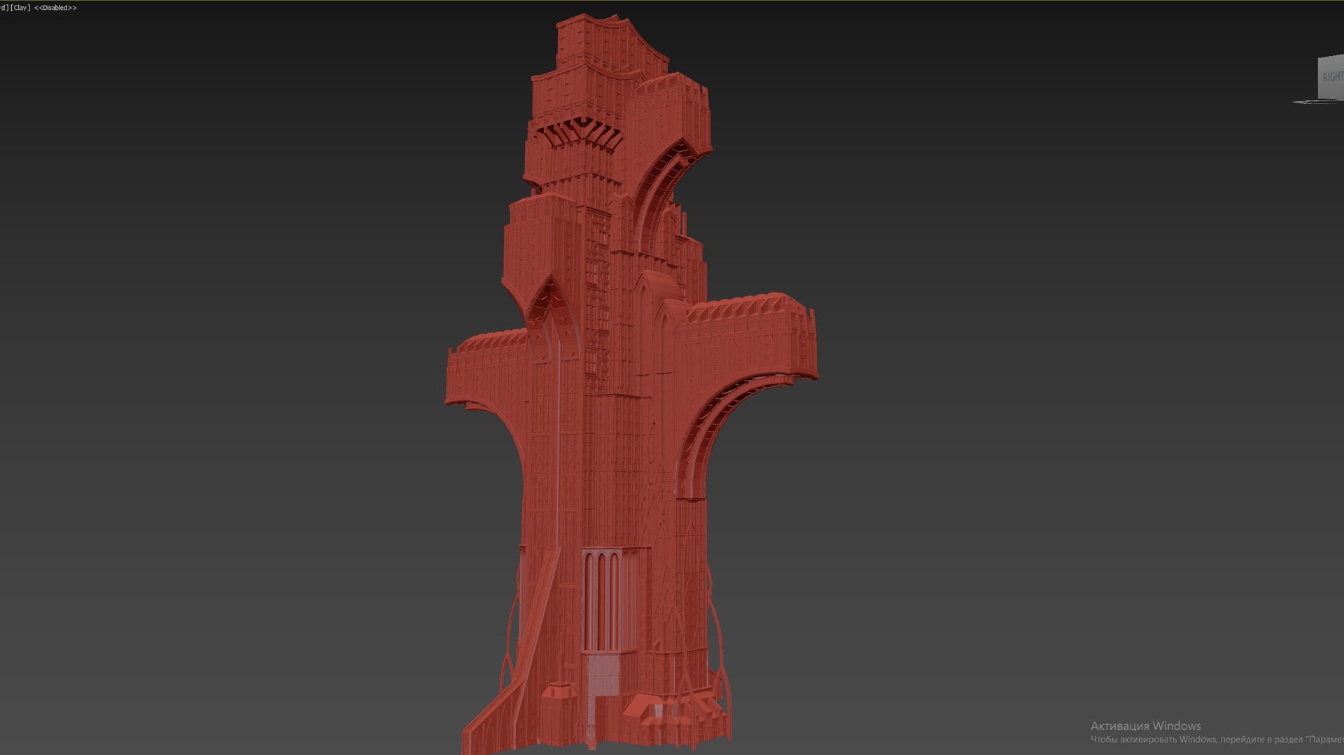 3D giant tower church 01 model - TurboSquid 1518497