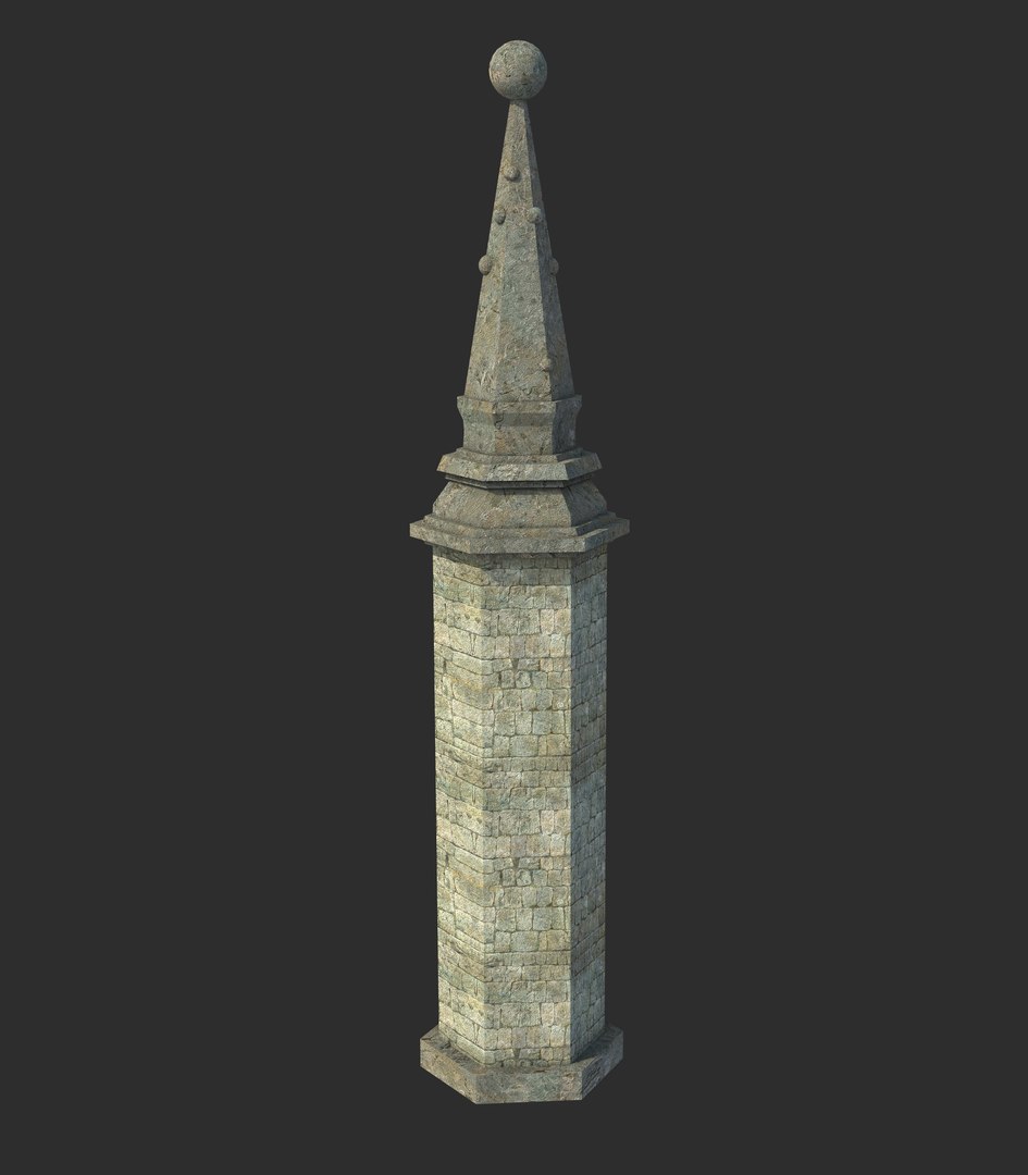 Free Fantasy Ancient Pillar Column 3D Model - TurboSquid 1769822