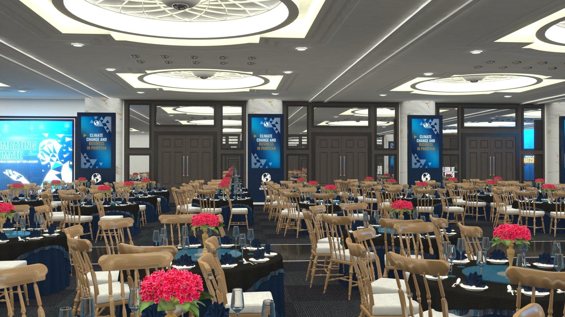 Corporate Event Design 3D Model - TurboSquid 2404024