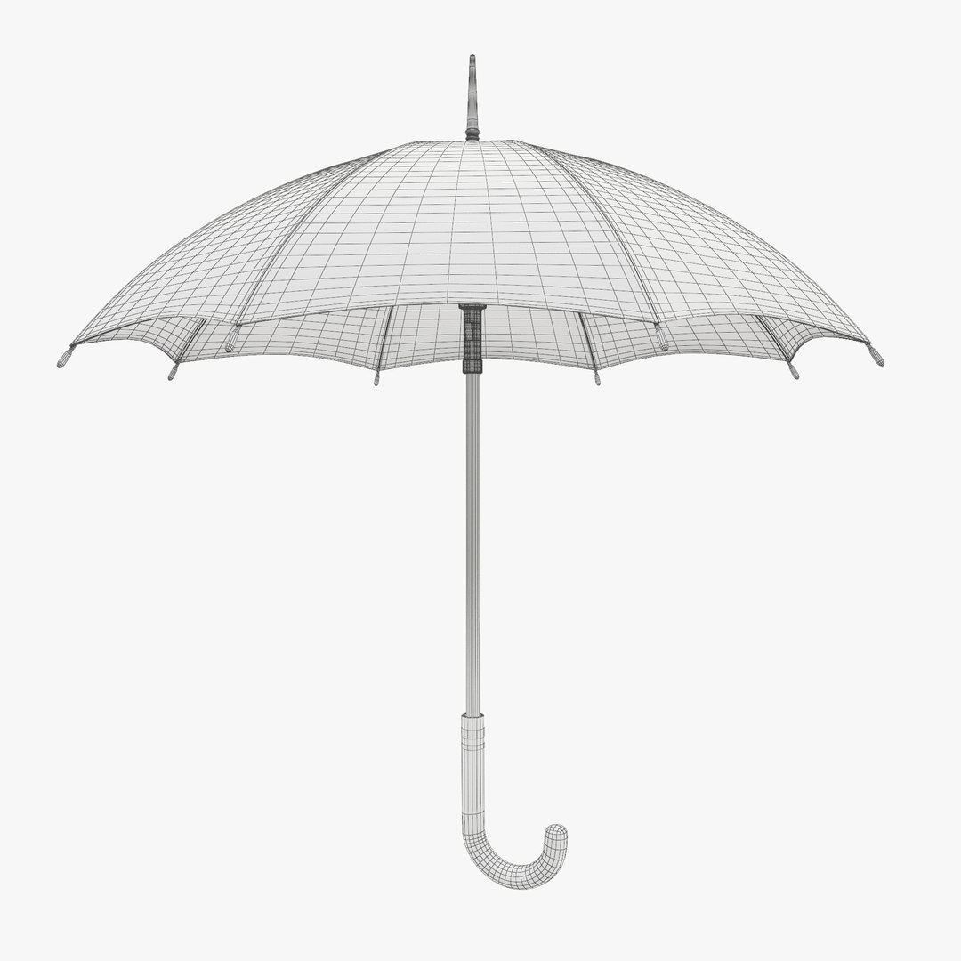 Umbrella 3D Model - TurboSquid 1243186