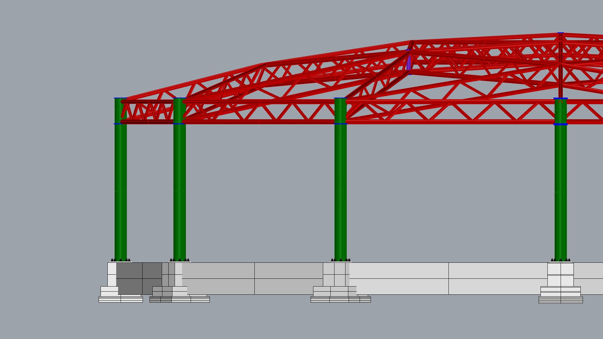 3D Truss Beam - Spherical Roof Model - TurboSquid 2060626