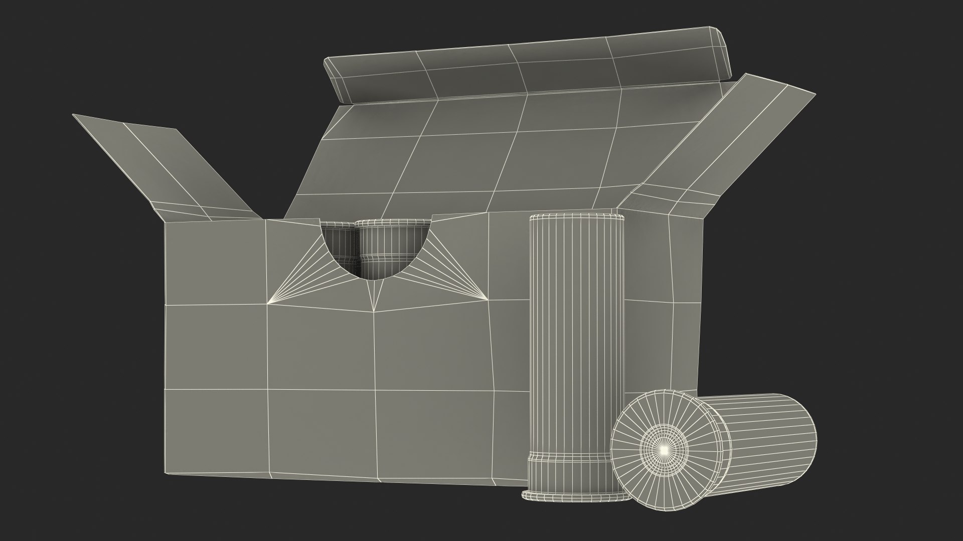 Box 16 gauge shotgun 3D model - TurboSquid 1603770