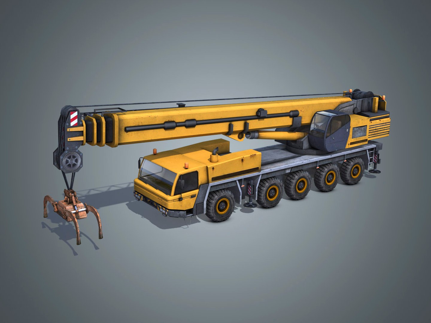 Mobile Crane 3D Model - TurboSquid 1447441