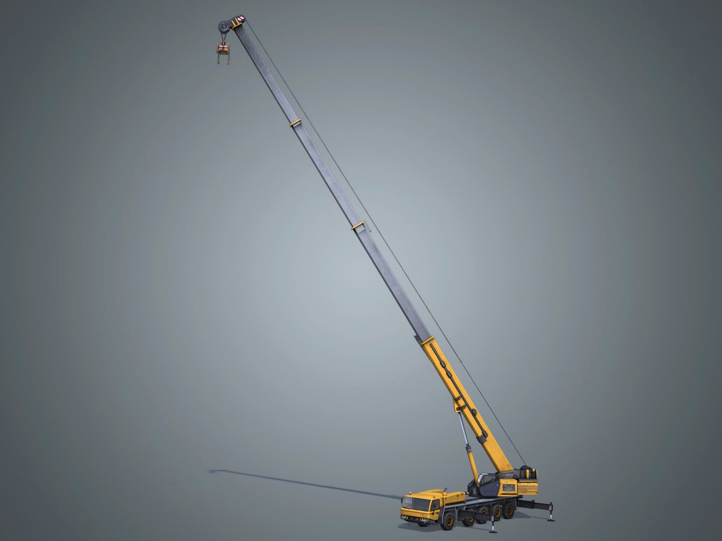 Mobile Crane 3D Model - TurboSquid 1447441