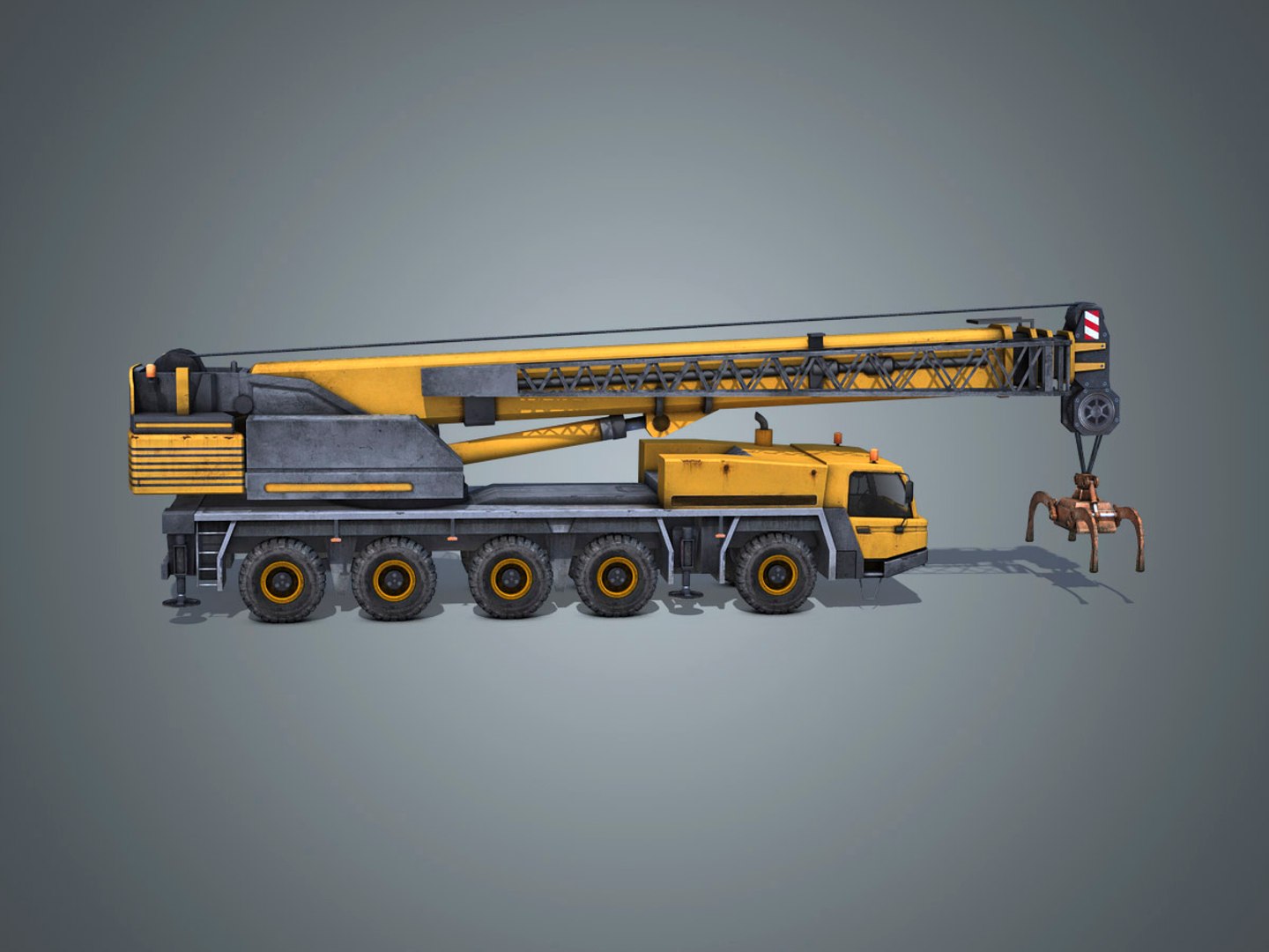 Mobile Crane 3D Model - TurboSquid 1447441