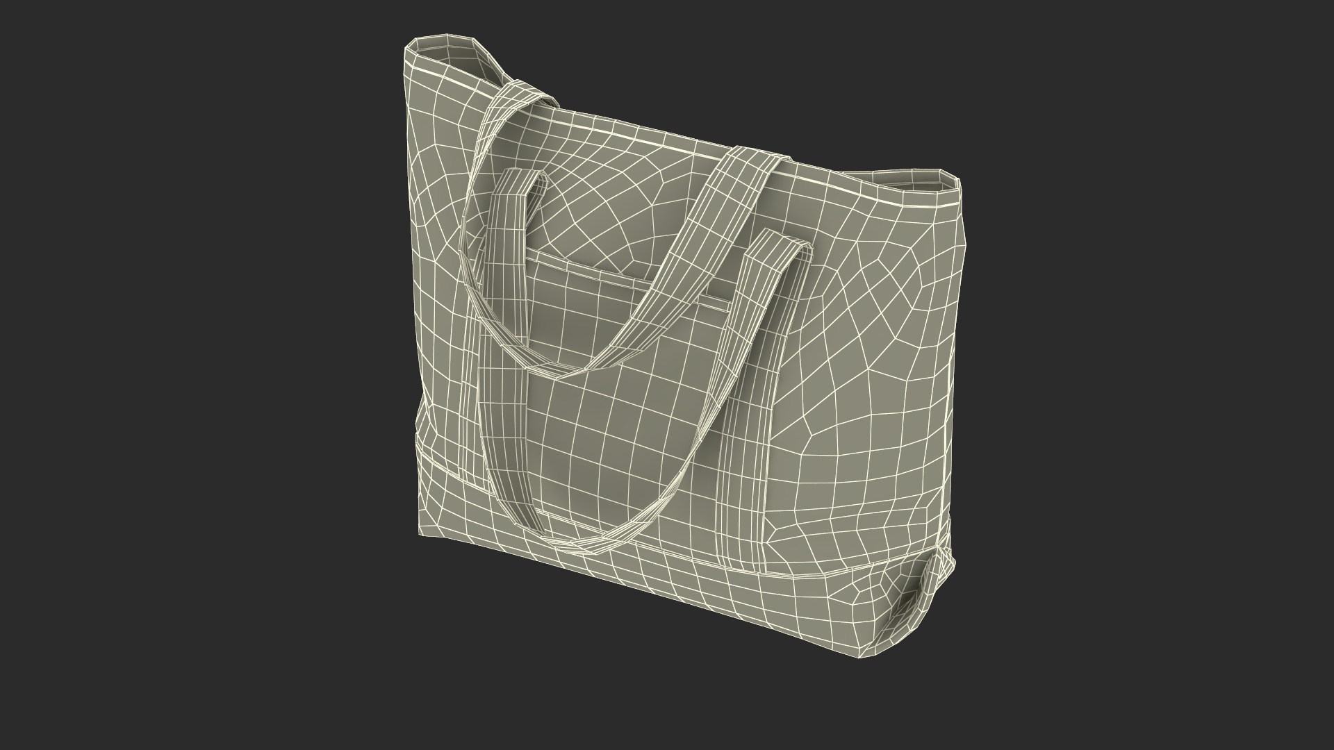 Travel Tote Black 3D Model - TurboSquid 2287205