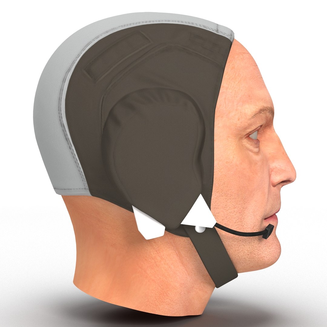 Astronaut Head 3d Model