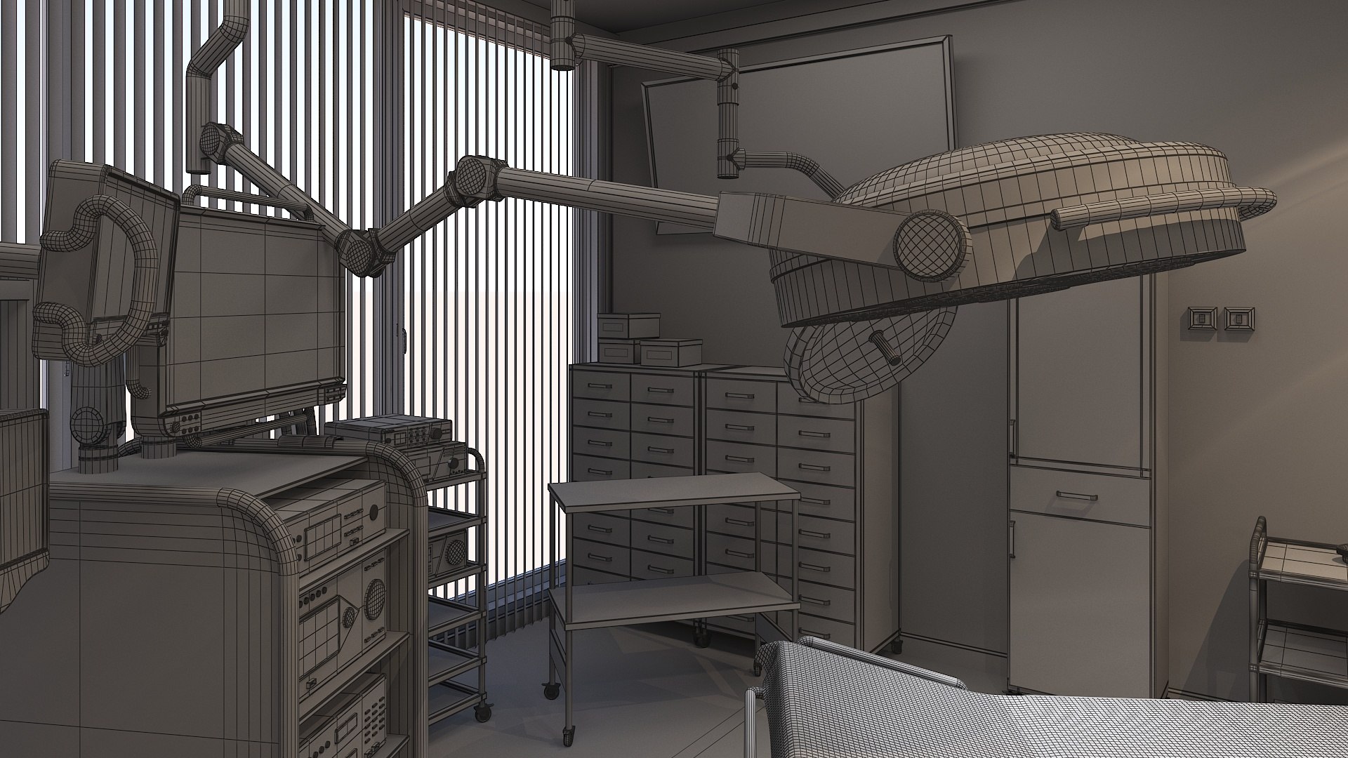 3D General Surgery Room - TurboSquid 2226980