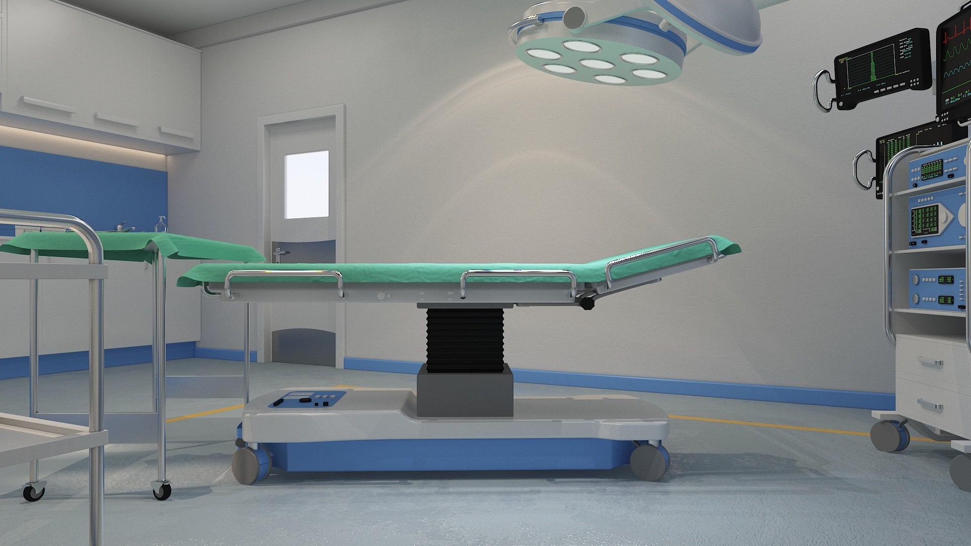 3D General Surgery Room - TurboSquid 2226980