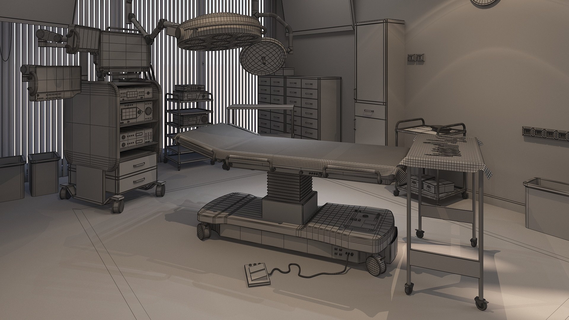 3D General Surgery Room - TurboSquid 2226980